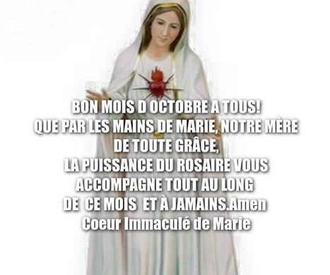 1° octobre 2023 : mois du rosaire - Etoile Notre Dame