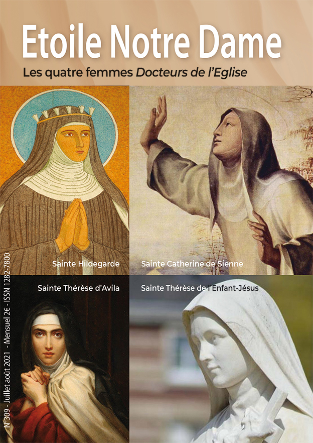 Bulletin n°309 - Juillet Août 2021 - Les quatre femmes Docteurs de l'Eglise